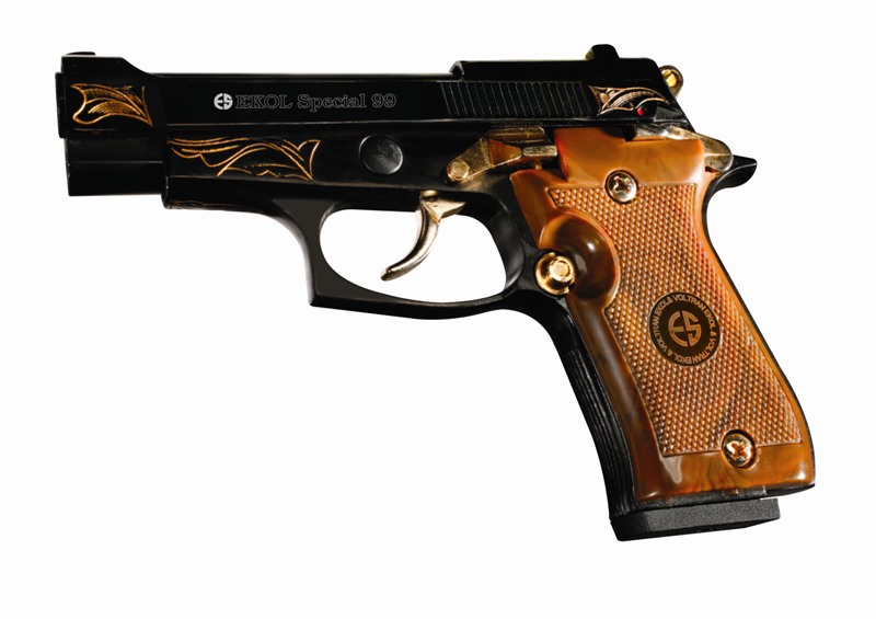 Blank firing gun EKOL SPECIAL99 CLASSIC KURUSIKI TABANCA