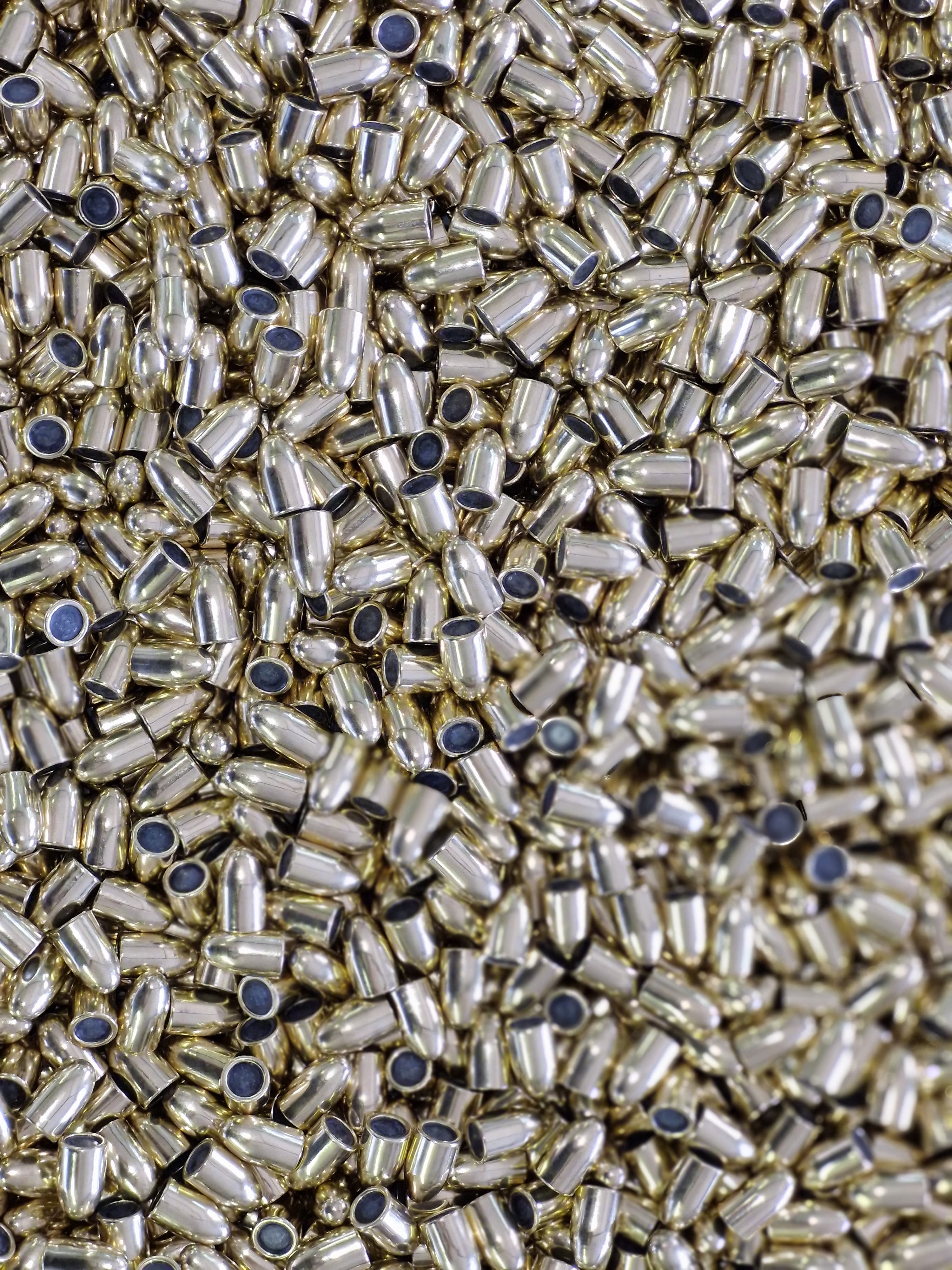9x19mm Luger Bullets in stock, FMJ