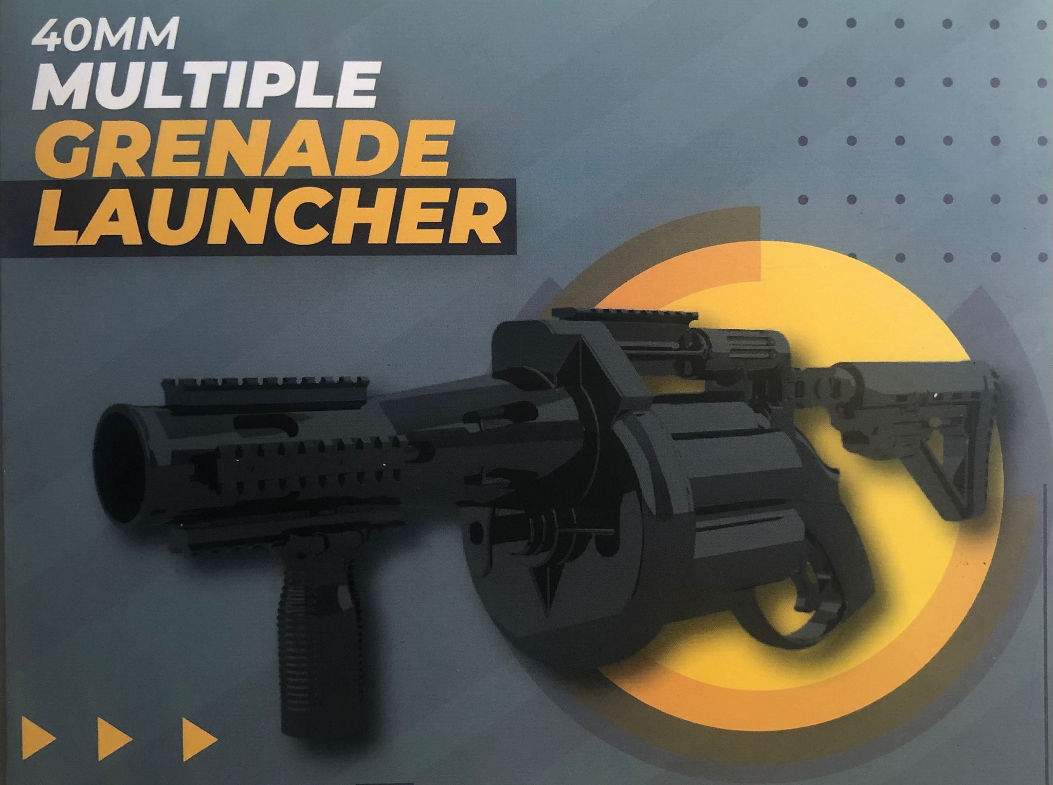 TBA 40 – 40mm Multiple Grenade Launcher